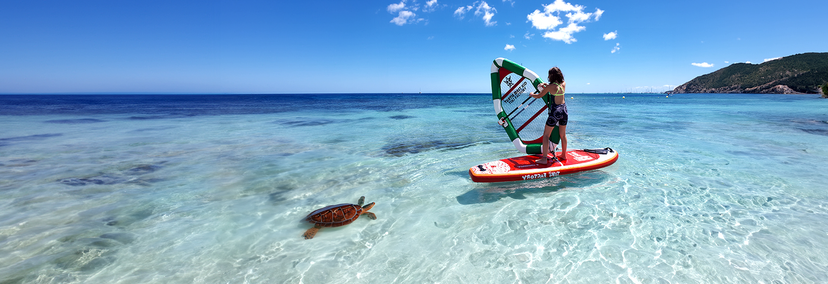 ACCUEIL - Turtle Mast la planche à voile gonflable innovante et intuitive